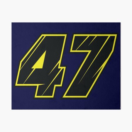 "Axel Bassani Race Number 47 2022" Art Board Print for Sale by ...