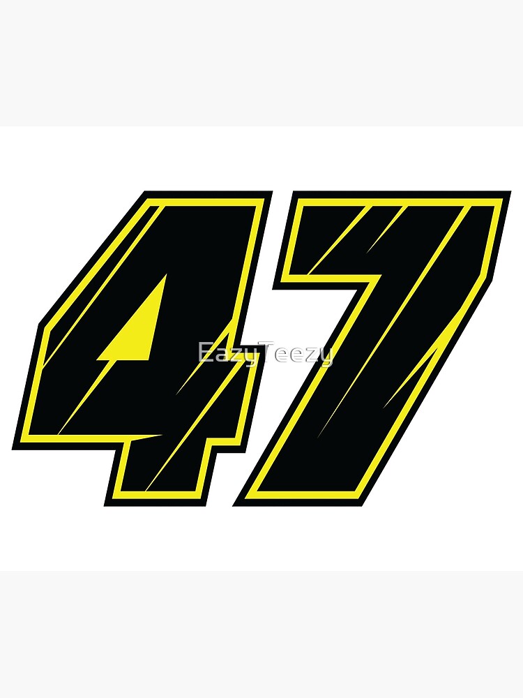 "Axel Bassani Race Number 47 2022" Poster for Sale by EazyTeezy | Redbubble