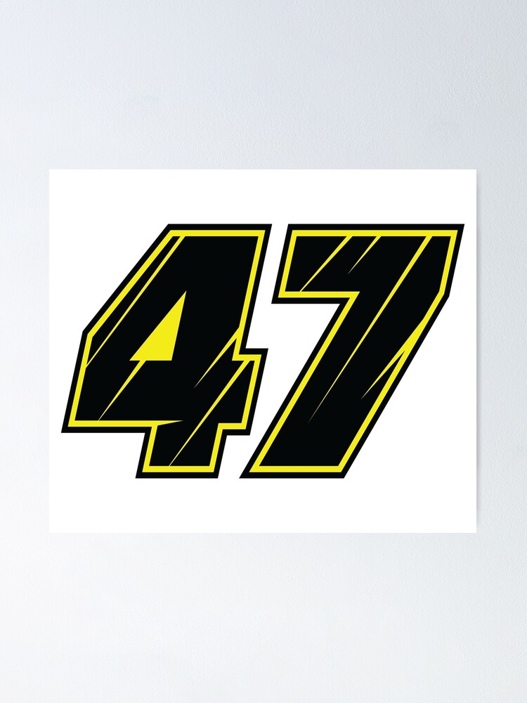 "Axel Bassani Race Number 47 2022" Poster for Sale by EazyTeezy | Redbubble