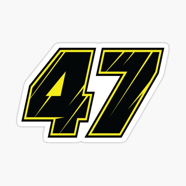 "Axel Bassani Race Number 47 2022" Sticker for Sale by EazyTeezy ...