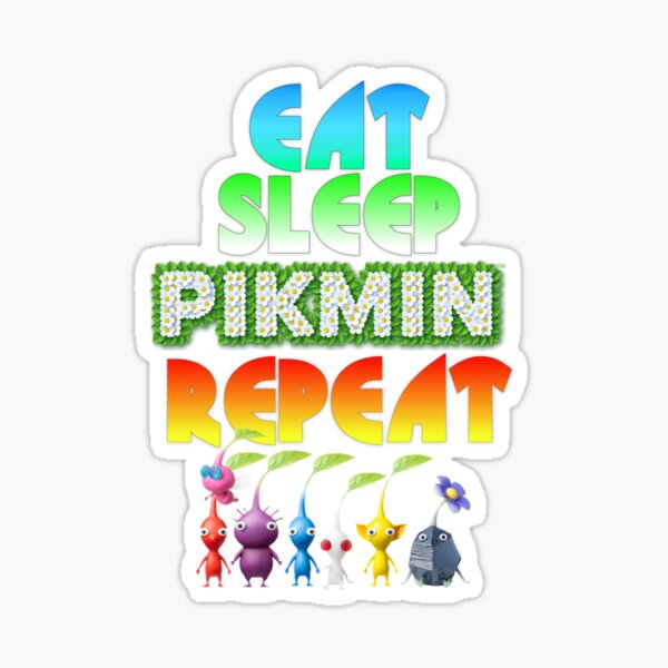"Pikmin " Sticker for Sale by SewPhil | Redbubble