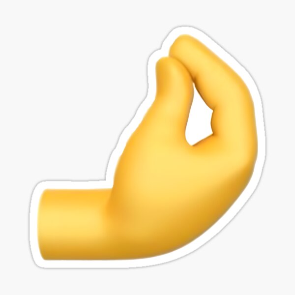 "The Italian-Gesture Emoji" Sticker for Sale by DietrichRoth | Redbubble
