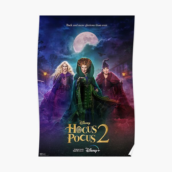 "Hocus Focus 2 (2022) POster" Poster for Sale by obloscardigan | Redbubble