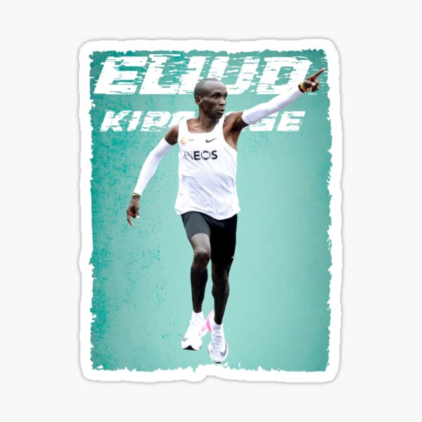 "eliud kipchoge king of running 2022 " Sticker for Sale by ...