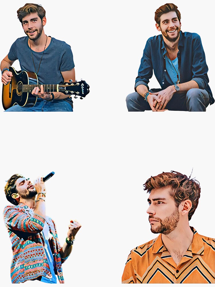 "Alvaro Soler Sticker Pack " Sticker for Sale by loyalistwhiz | Redbubble