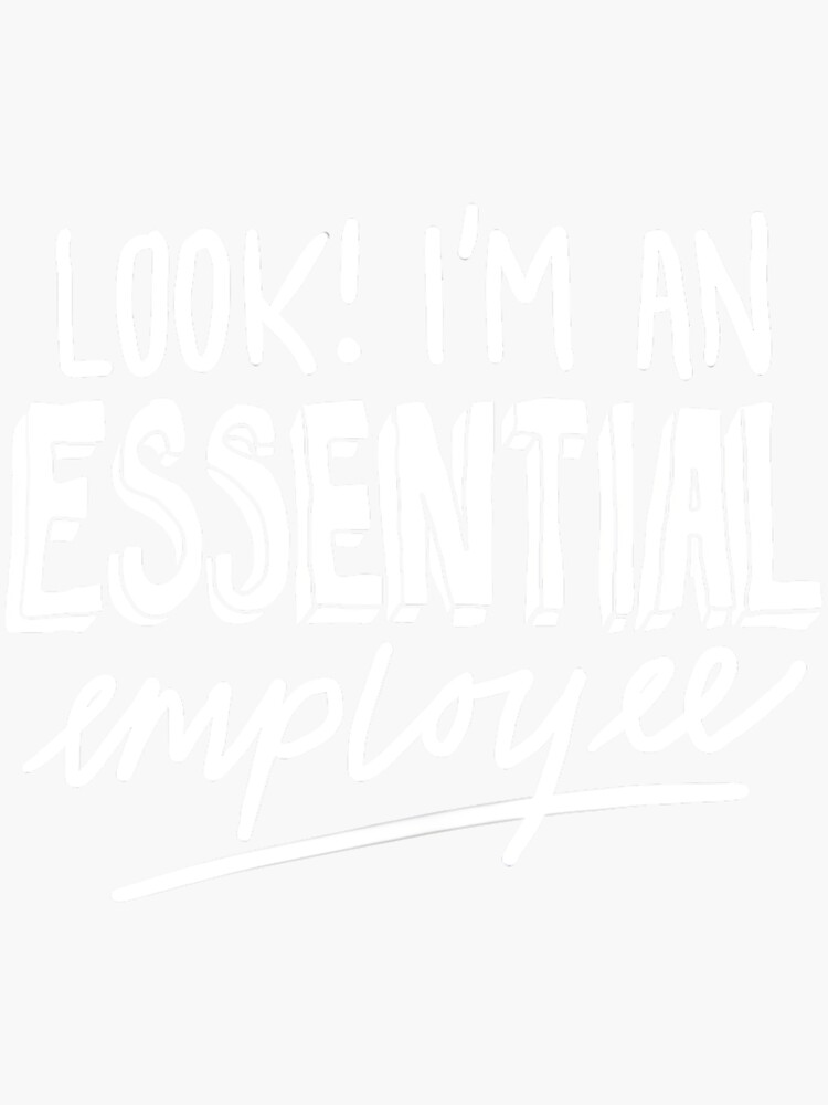 "Funny Essential Employee Meme Classic " Sticker for Sale by ...