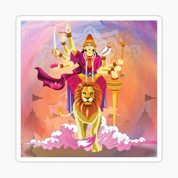 "Dussehra Festival" Sticker for Sale by ThuongDang | Redbubble
