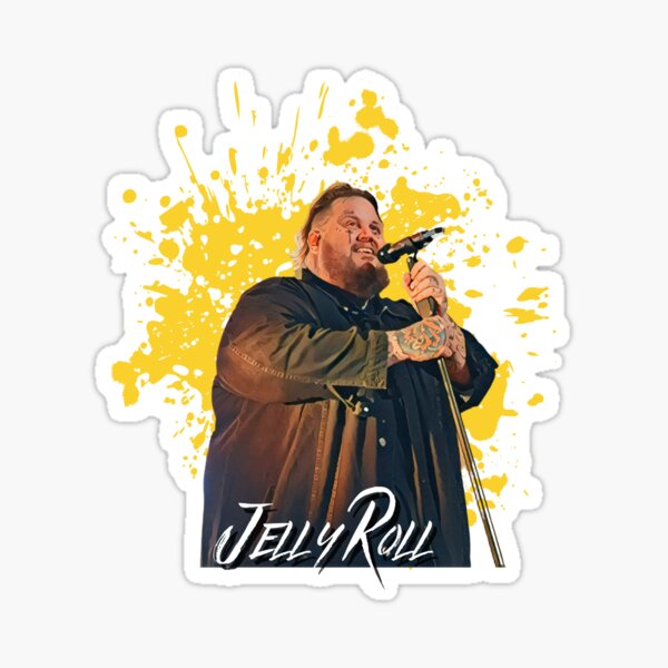 "Jelly Roll t shirt and sticker | Jelly Roll Hoodie" Sticker for Sale ...