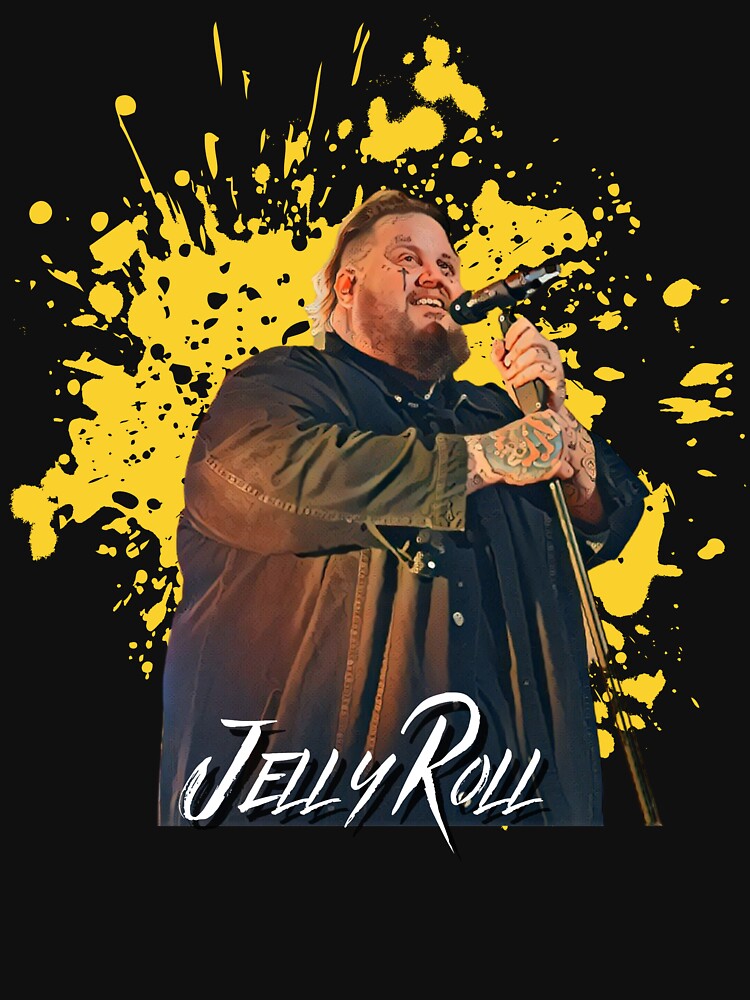 "Jelly Roll t shirt and sticker | Jelly Roll Hoodie" T-shirt for Sale ...