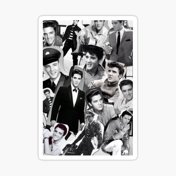"Collage Rock N Roll Legend" Sticker for Sale by billyobb | Redbubble