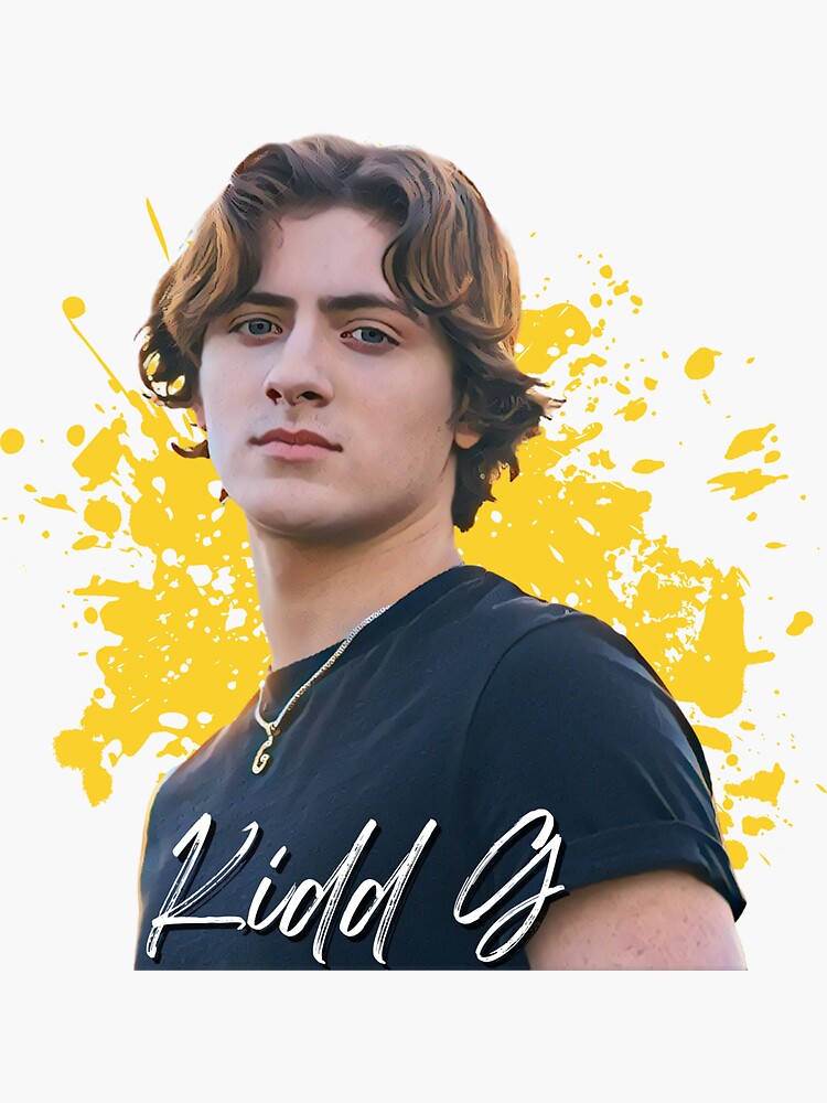 "Kidd G t shirt and sticker | Kidd G Hoodie" Sticker for Sale by ...