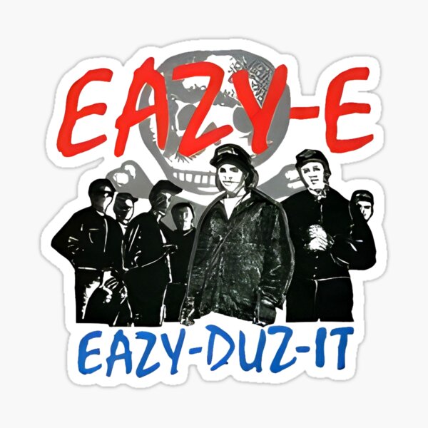 "Eazy-E classic" Sticker for Sale by DietrichRoth | Redbubble