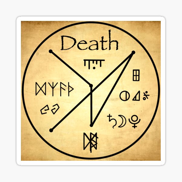 "Magic talisman parchment" Sticker for Sale by secretmagic | Redbubble