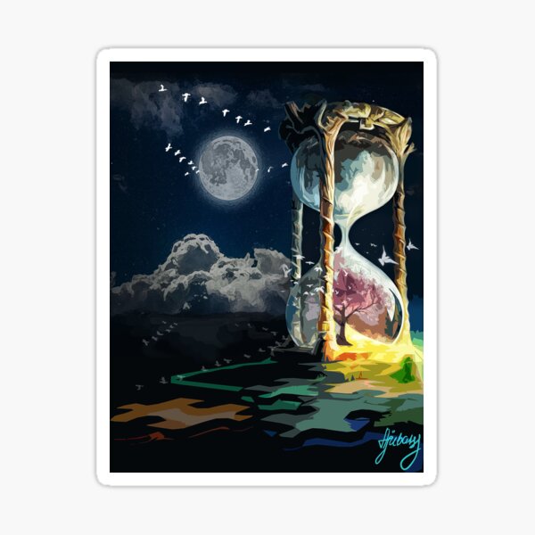 "Color of the sand" Sticker for Sale by LexTalionisArt | Redbubble