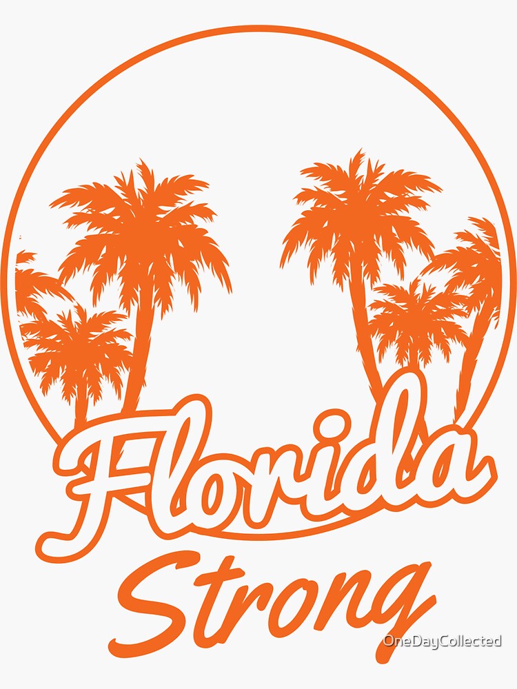 "Florida strong essential t-shirt #floridastrong" Sticker for Sale by ...