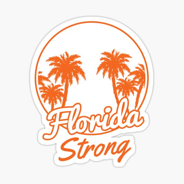 "Florida strong essential t-shirt #floridastrong" Sticker for Sale by ...