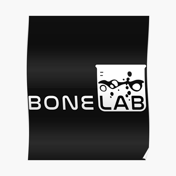 "BONELAB with border BONELAB" Poster for Sale by StoreDebbieWol | Redbubble