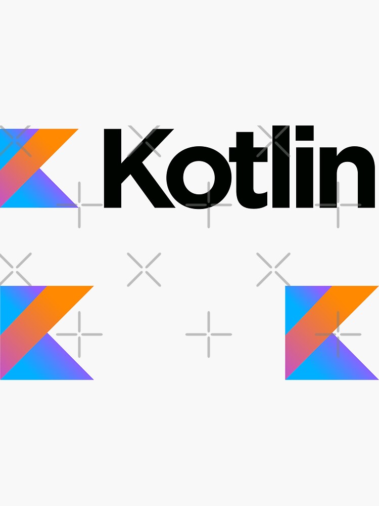 Kotlin Sticker Set Sticker For Sale By Yourgeekside Redbubble 