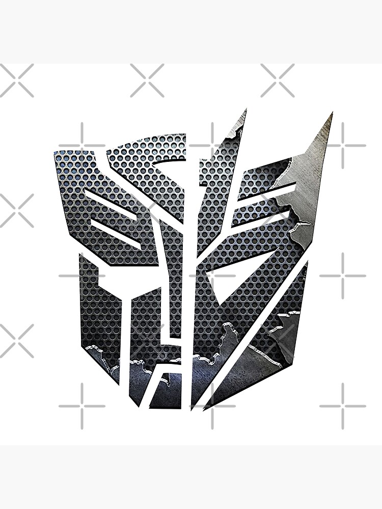 "Autobots logo heavy metal version" Poster for Sale by pixvox | Redbubble