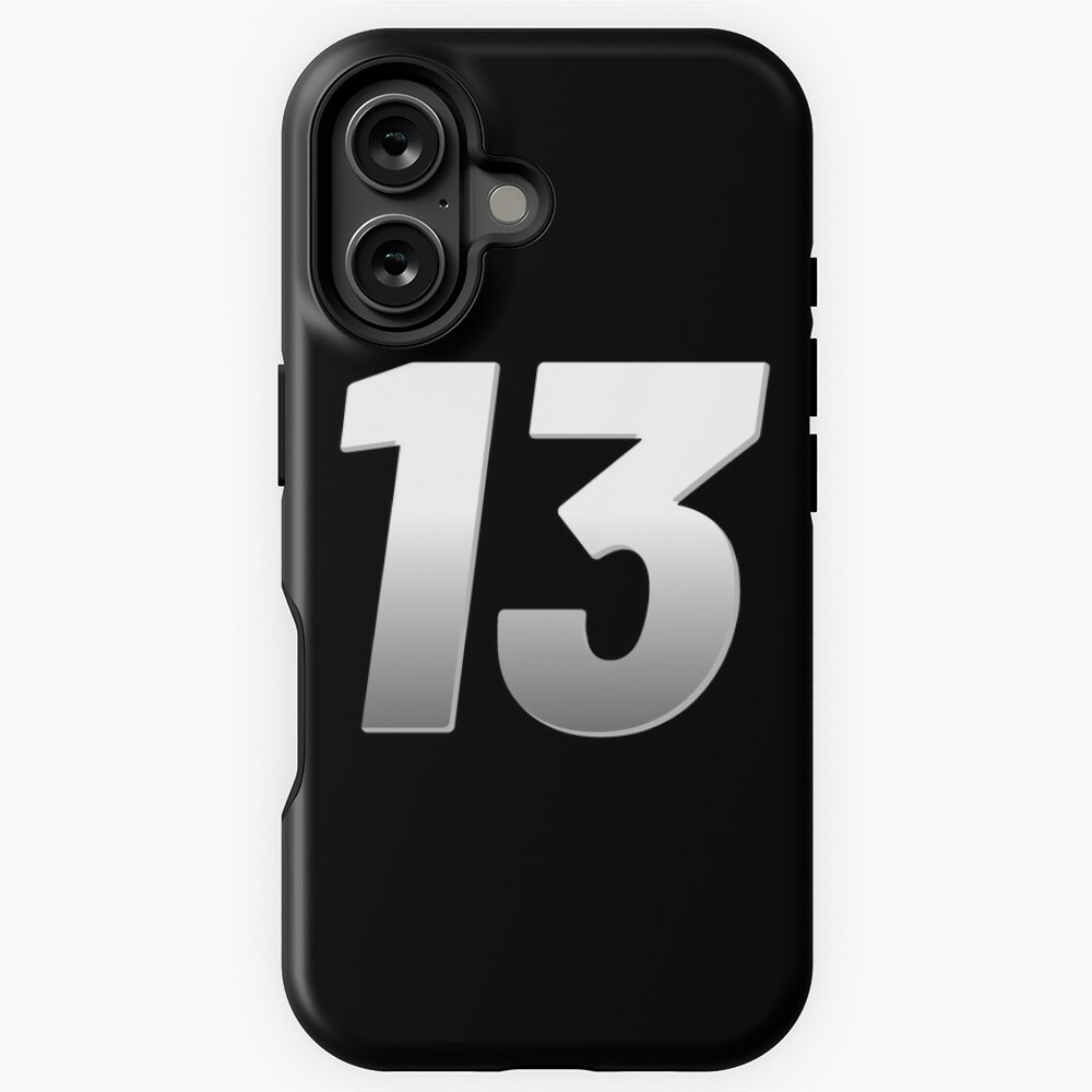 "Racing Number 13" Sticker for Sale by dennystee | Redbubble