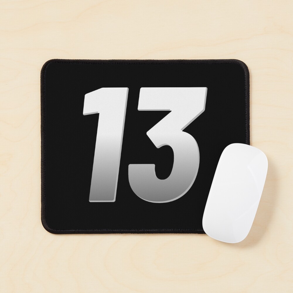 "Racing Number 13" Sticker for Sale by dennystee | Redbubble