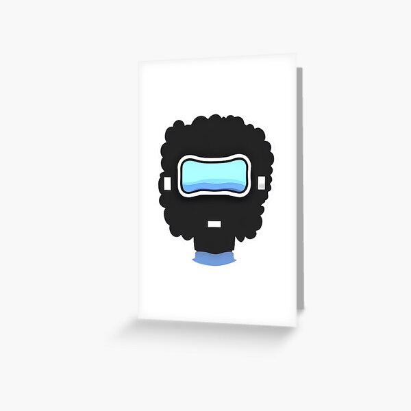 "VR Hairy Werewolf Boy (anime style)" Greeting Card for Sale by Digital ...