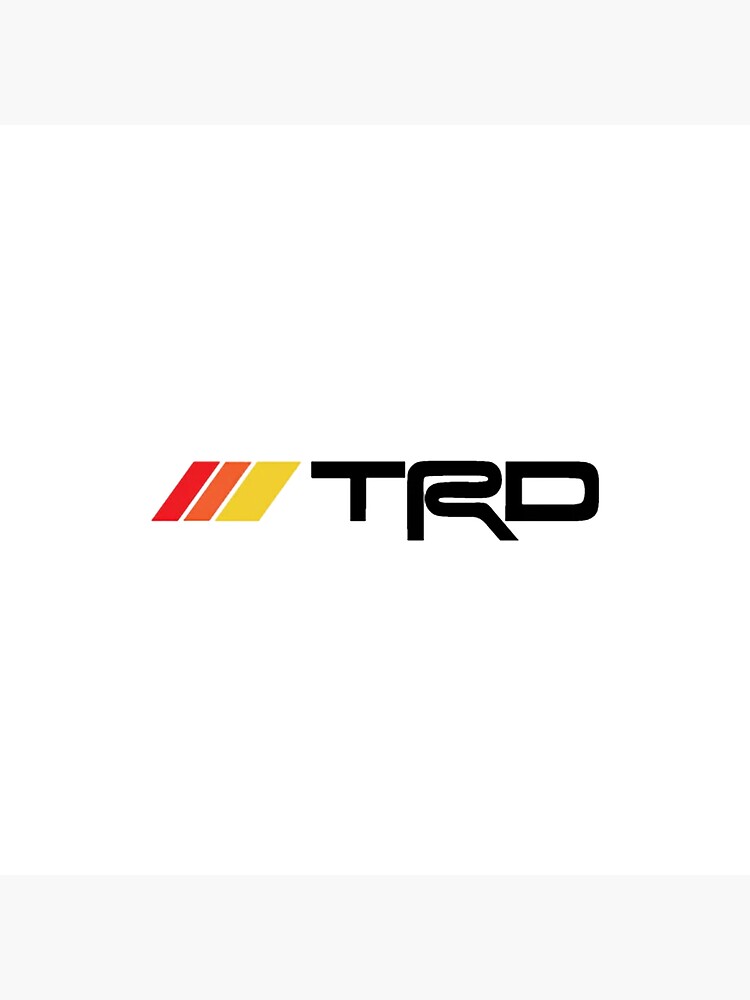 "black trd logo" Art Print for Sale by rickcarroll2 | Redbubble