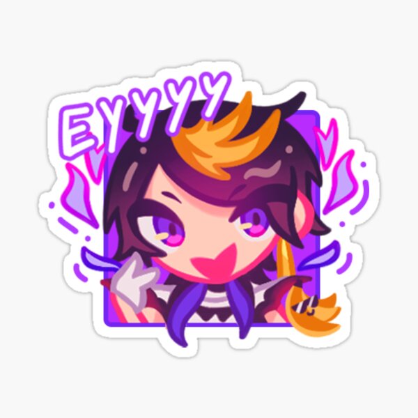 "Shu Yamino" Sticker by okicoma | Redbubble