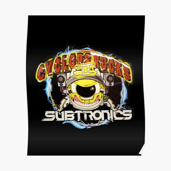 " subtronics - Cyclops Rocks" Poster for Sale by thanhloi06b | Redbubble