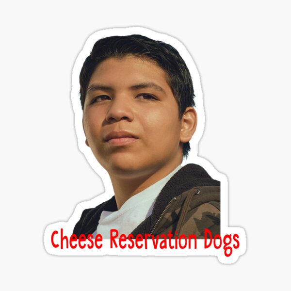 "Cheese Reservation Dogs " Sticker for Sale by MiskominManidoo | Redbubble