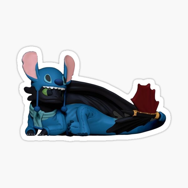"Toothless stitch" Sticker for Sale by RogerBrenner | Redbubble