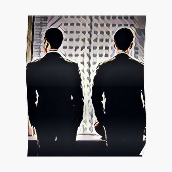 "Harvey Specter and Mike Ross." Poster for Sale by TheSci-fiJunkie ...