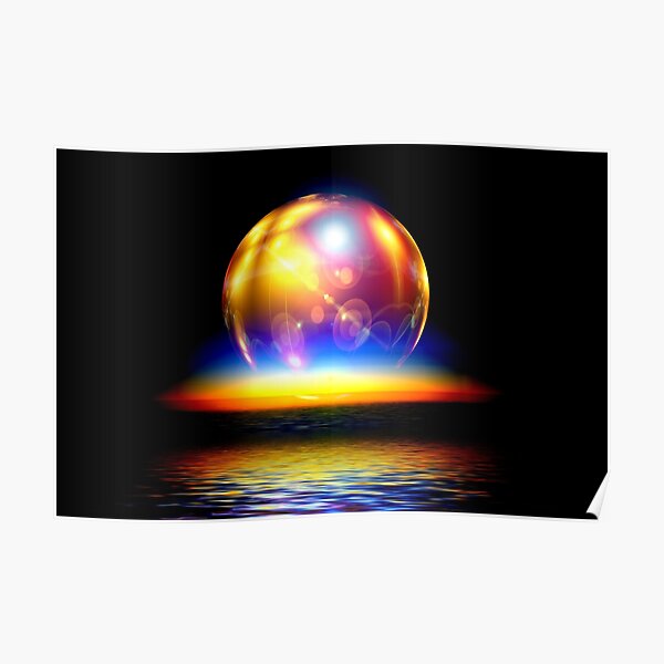 "The Orb" Poster for Sale by KrazyScientist | Redbubble