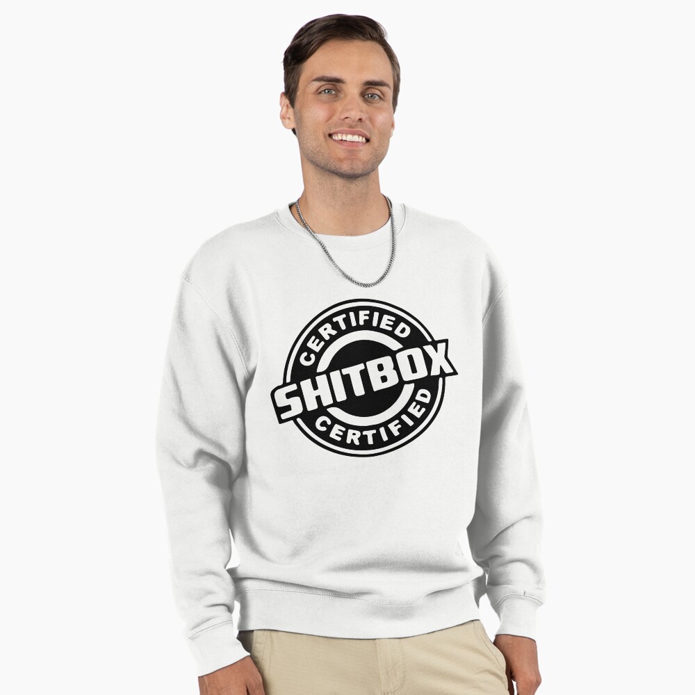 "Certified Shitbox" Sticker for Sale by RhysDonald1 | Redbubble