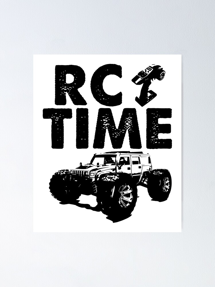 "RC Time RC Car Racing Remote Control Car games" Poster for Sale by ...