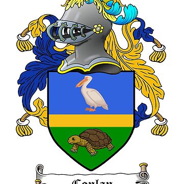 "CONLAN FAMILY CREST" Sticker for Sale by Cathal Devlin | Redbubble