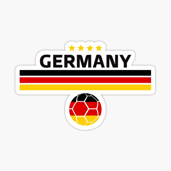 "german soccer fans germans foot fan 2022" Sticker for Sale by ...