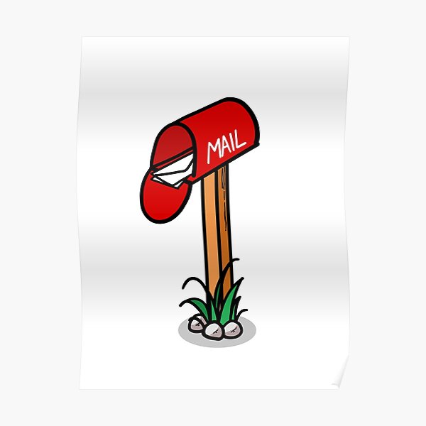 "Mailbox" Poster for Sale by averagedays | Redbubble