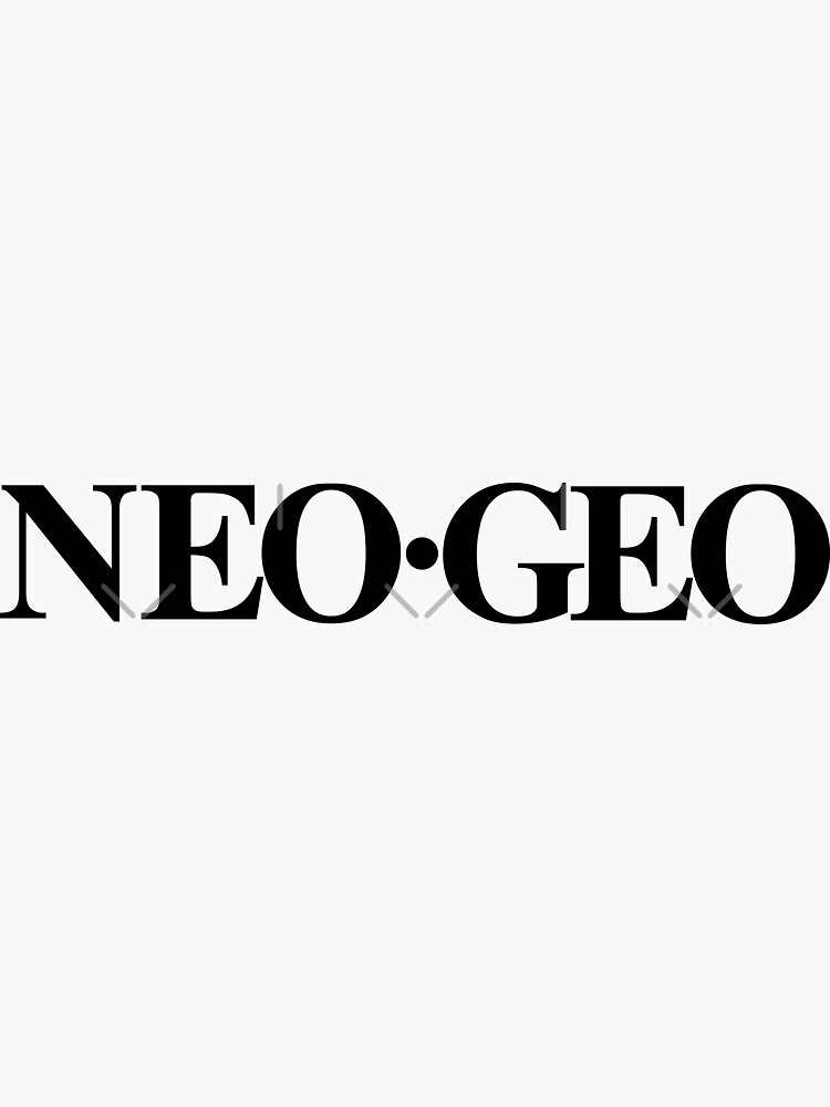 Neo Geo By Snk Sticker For Sale By Nordwind Redbubble
