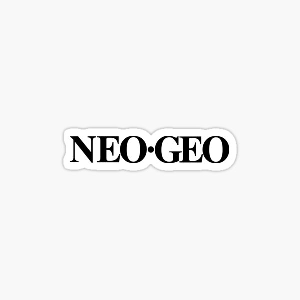 "Neo Geo by SNK" Sticker for Sale by Nordwind | Redbubble