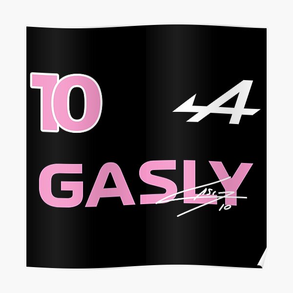 "Pierre Gasly 14 Alpine F1 2023" Poster for Sale by larsmeijer11 ...