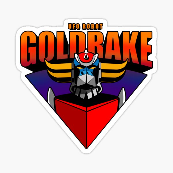 "282 Ufo Robot Goldrake" Sticker for Sale by yexart | Redbubble