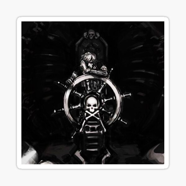 "Space Pirate Captain Harlock" Sticker for Sale by Cesarcali | Redbubble