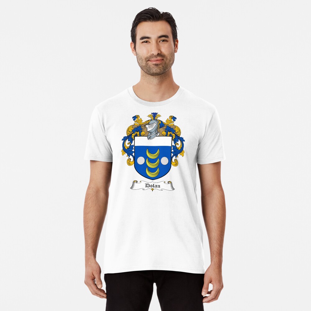 "DOLAN FAMILY CREST" Sticker for Sale by Cathal Devlin | Redbubble