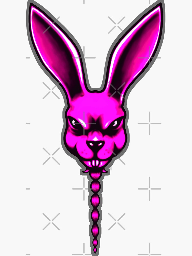 "Blue Bunny - Frog Leap Studios Bunny hot pink fan art rabbit FLS Leo ...