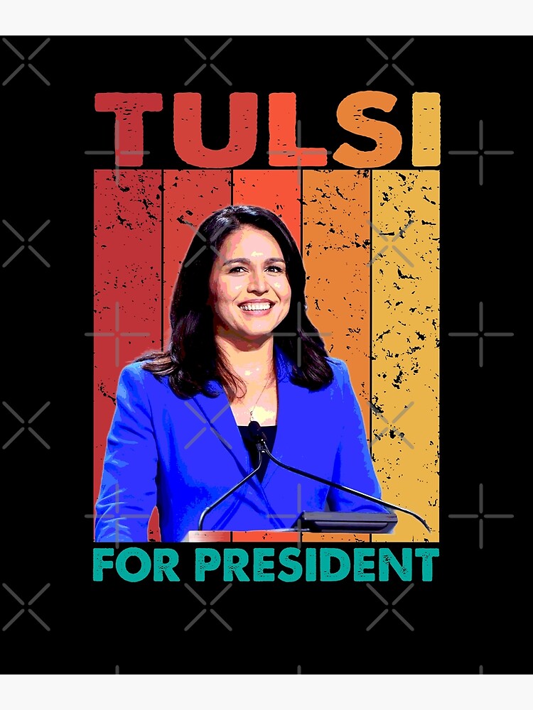 "Tulsi Gabbard For President Vintage" Poster for Sale by ...