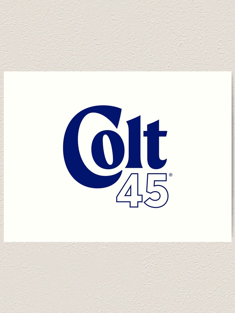 "Colt 45 Malt Liquor (New Logo)" Art Print for Sale by mikethewrapper ...