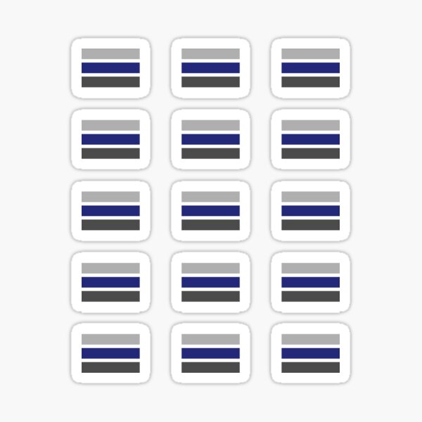 "Greygender - Pride Flag Pack" Sticker for Sale by FlagsWorld | Redbubble