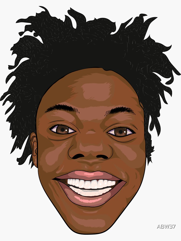 "ISHOWSPEED" Sticker by ABW37 | Redbubble