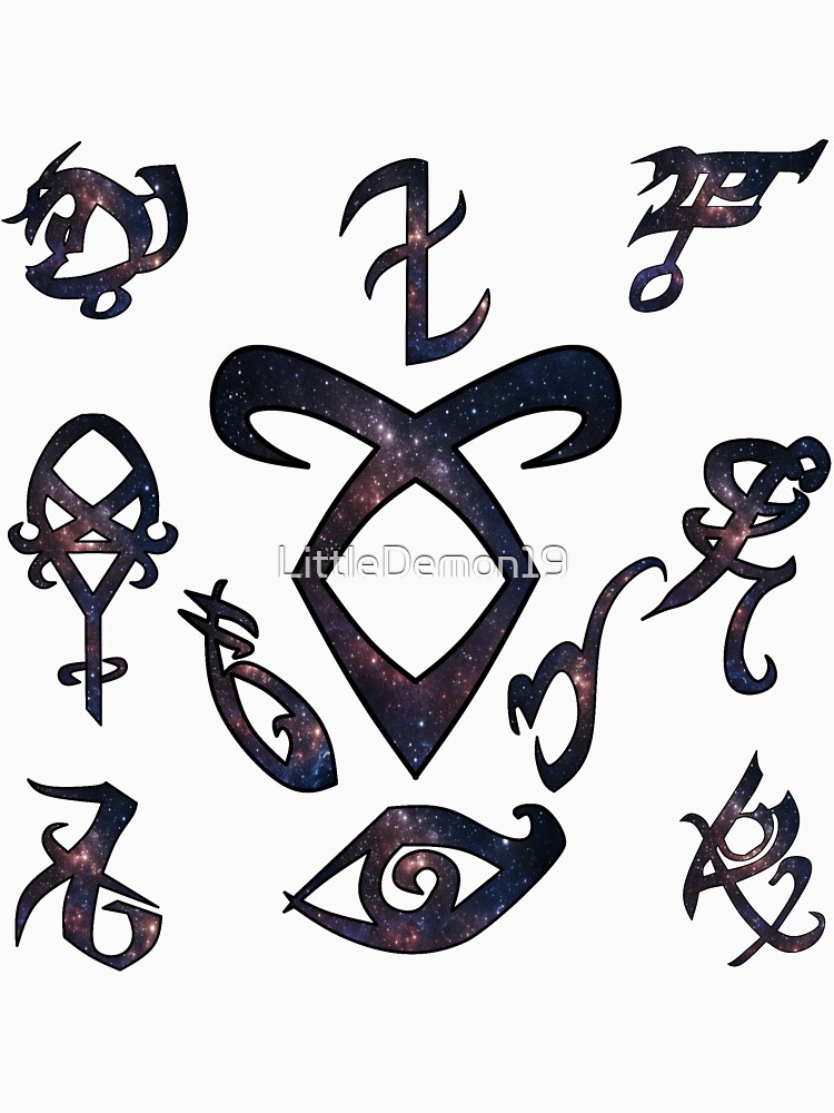 "Space runes" T-shirt for Sale by LittleDemon19 | Redbubble | the ...